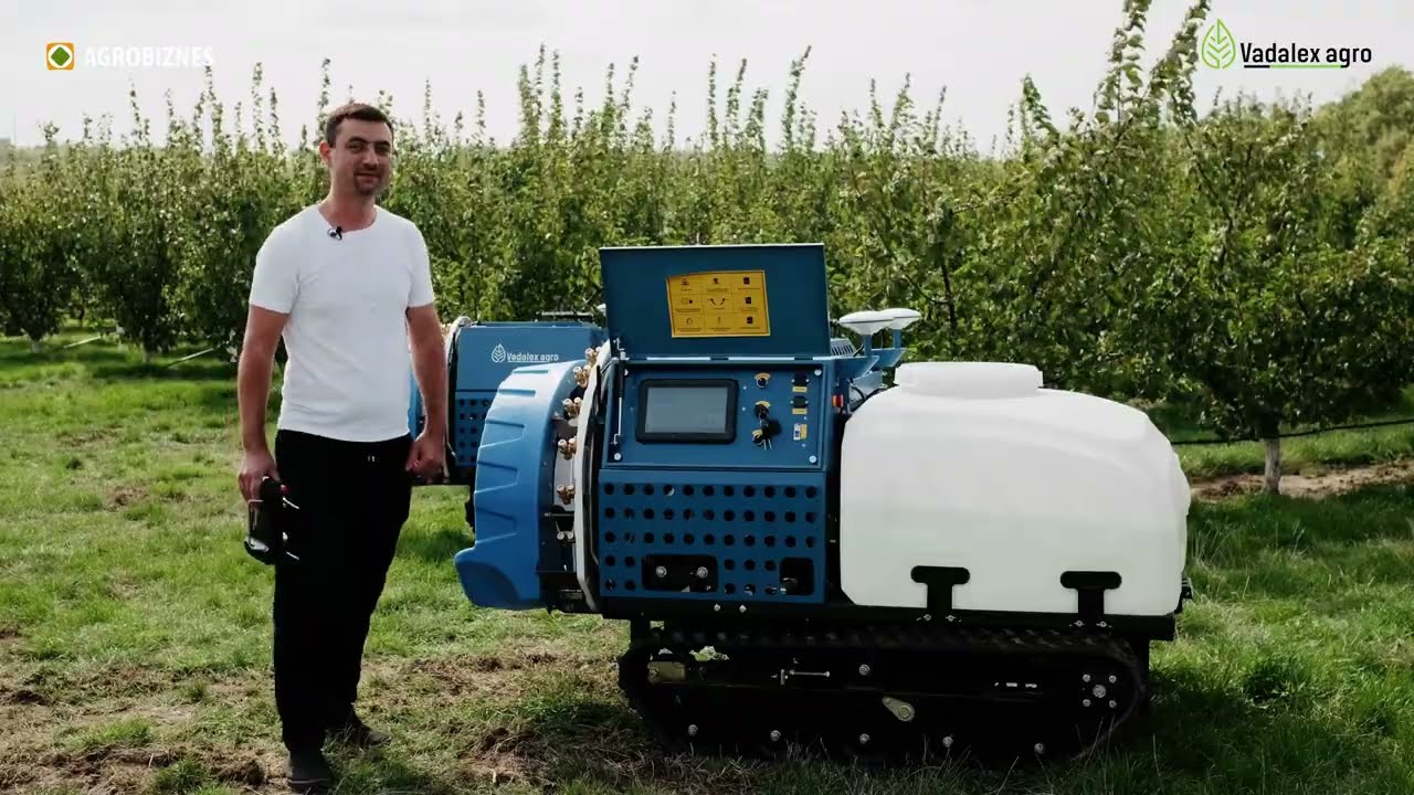 Primul robot autonom Vadalex-Agro pentru vii și livezi, disponibl ...
